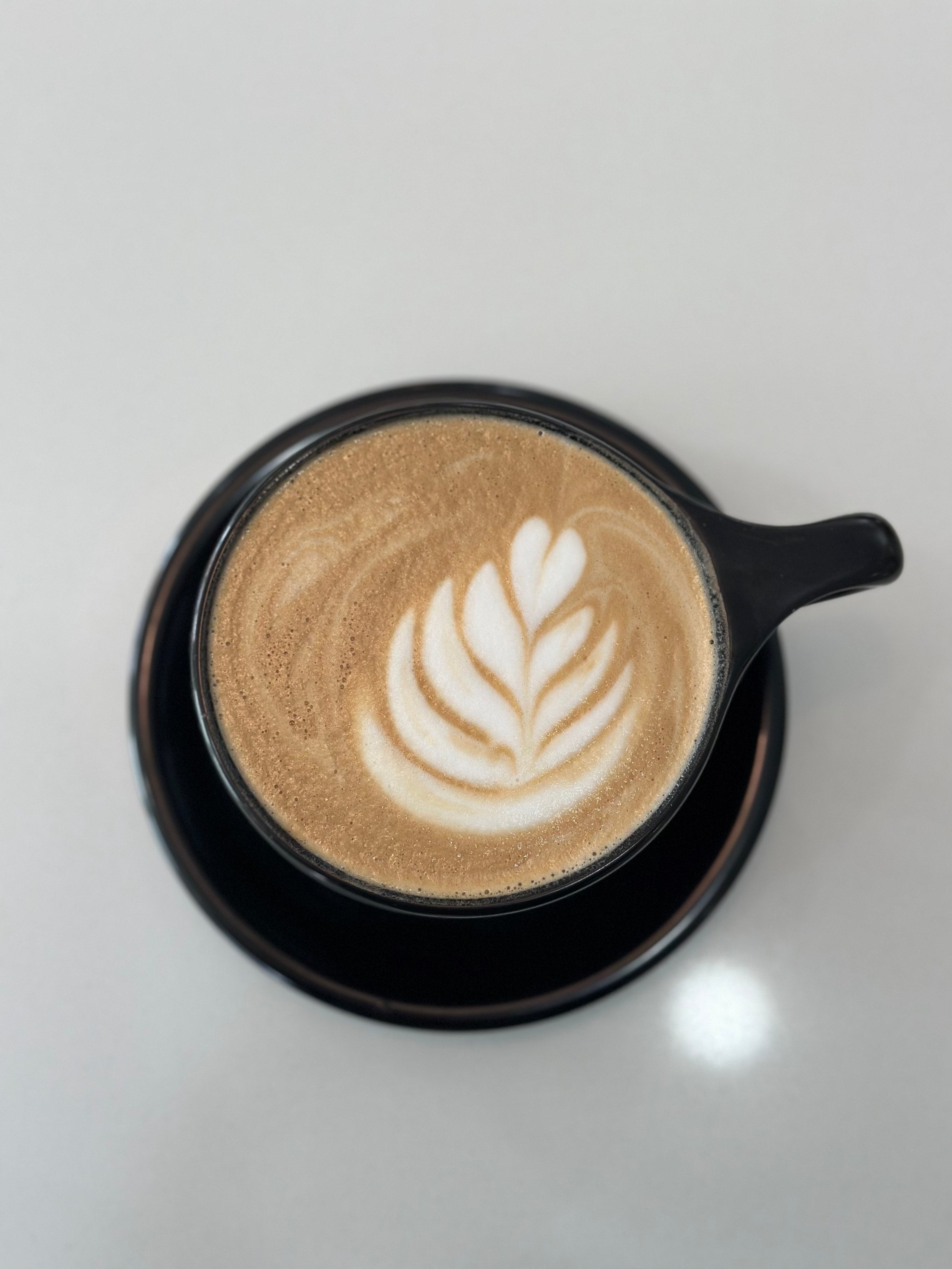 Coastal Violet Latte | Brick & Stone Coffee