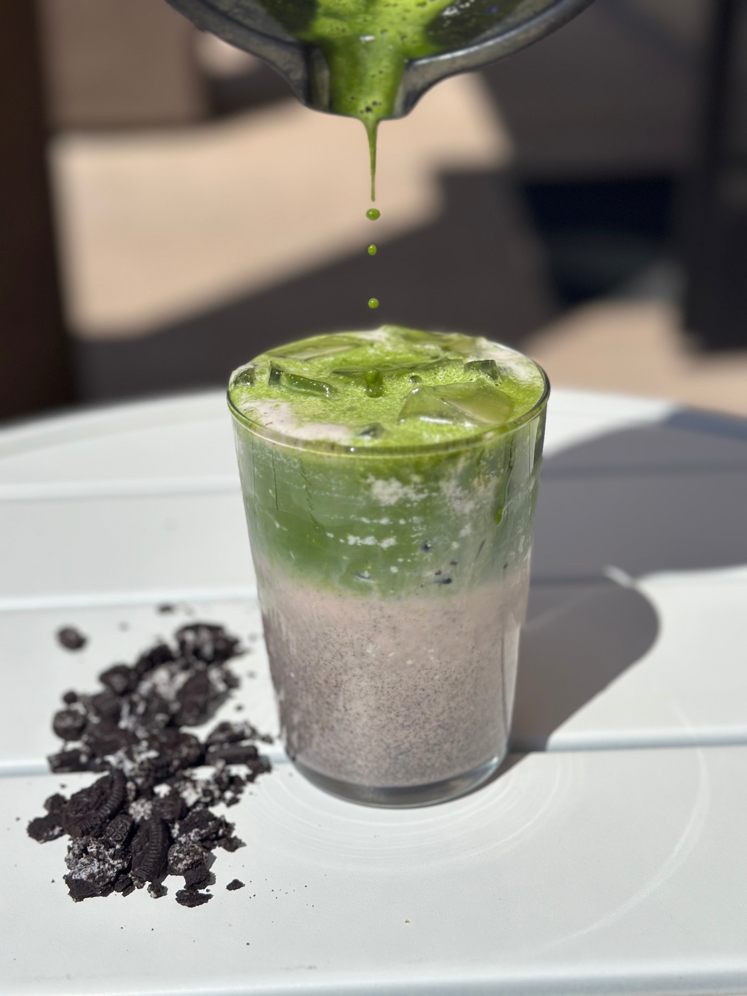 Oreo Milk Matcha | Brick & Stone Coffee