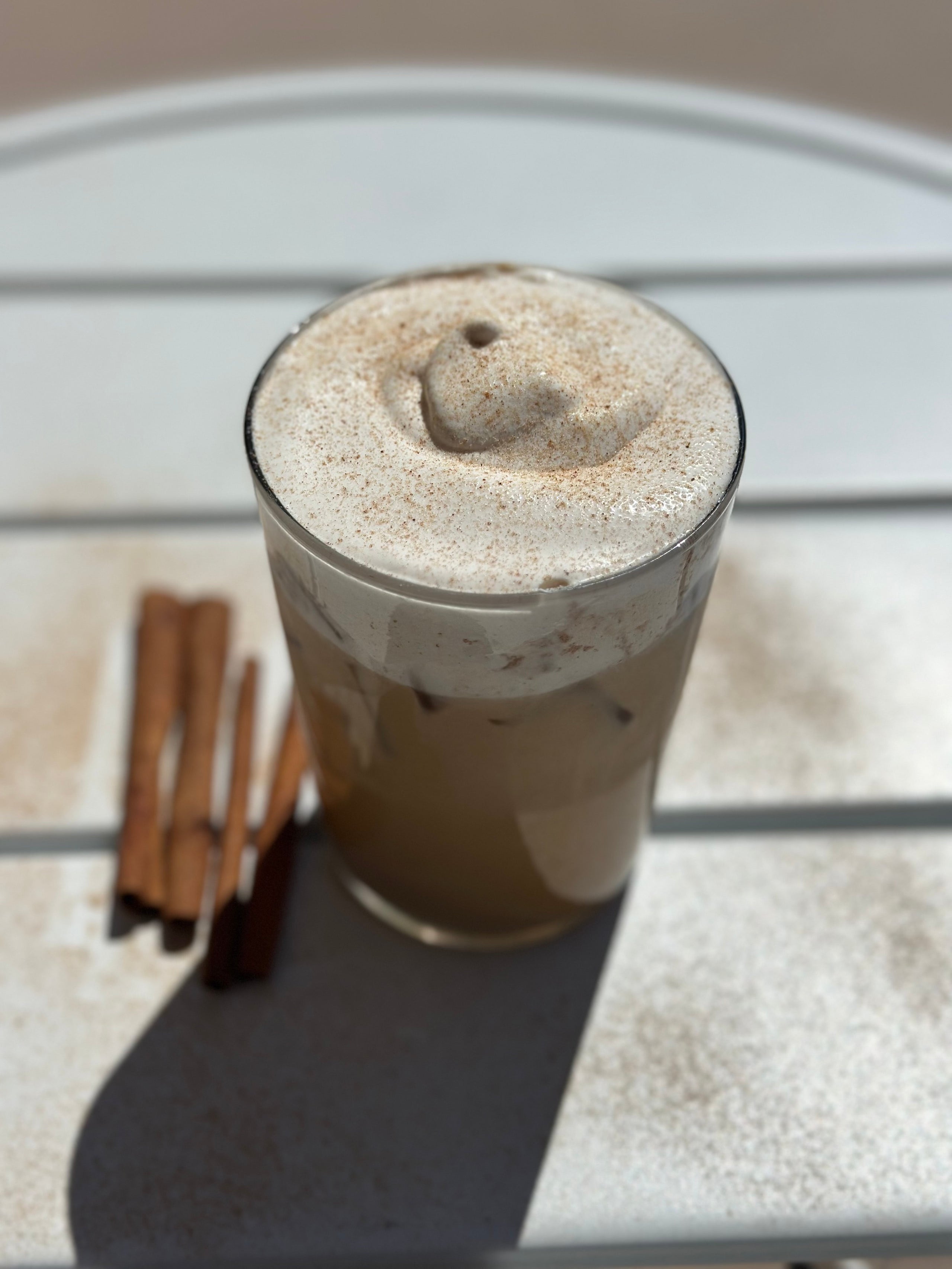 Iced Churro Latte | Brick & Stone Coffee